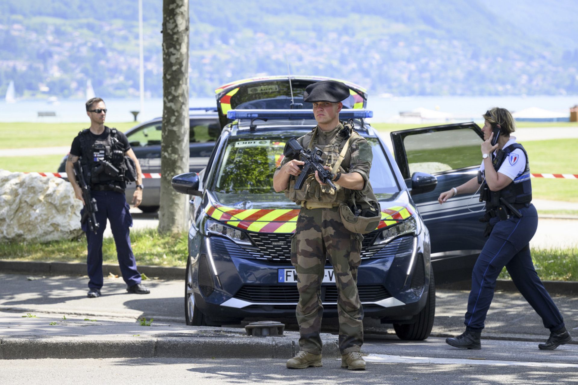 France knife attack leaves six people injured, including young children ...