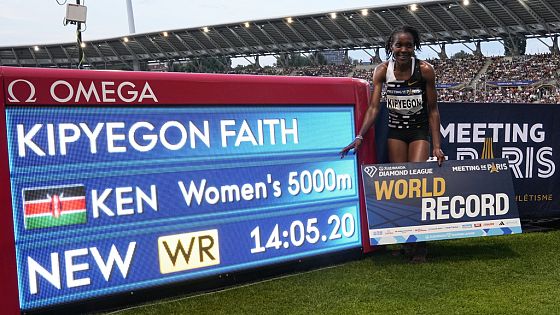 Kenya: Runner Kipyegon rewarded with $35,000 and house for breaking 2 ...