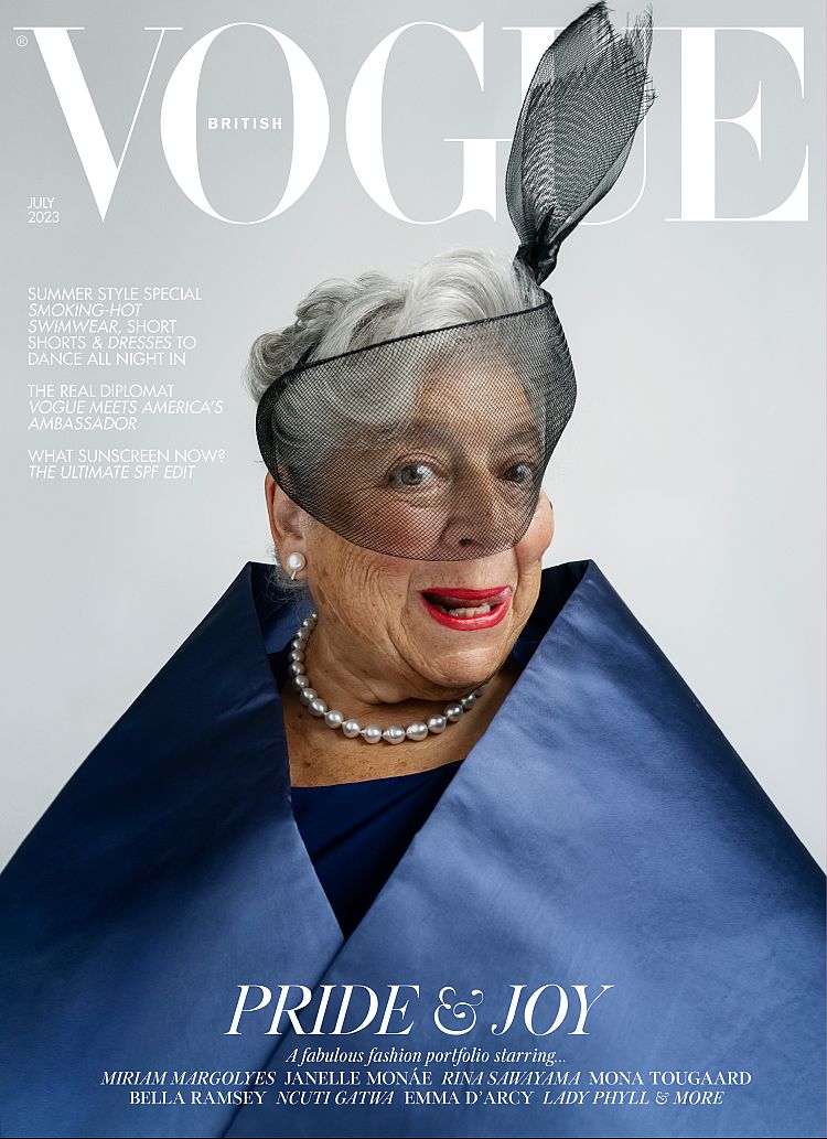 Qui est Miriam Margolyes, célébrité en couverture de Vogue et "trésor ...
