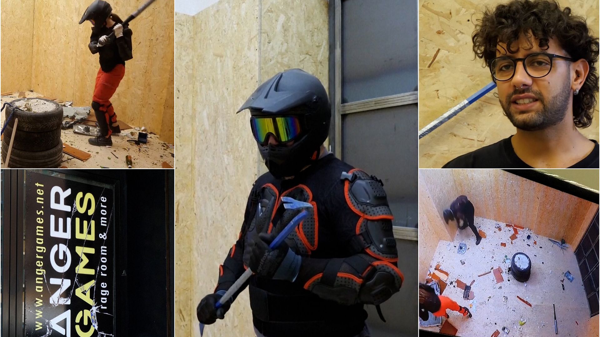 Juegos de la ira: Puedes destrozar todo lo que hay en la habitación... ¡Tienes 15 minutos ...