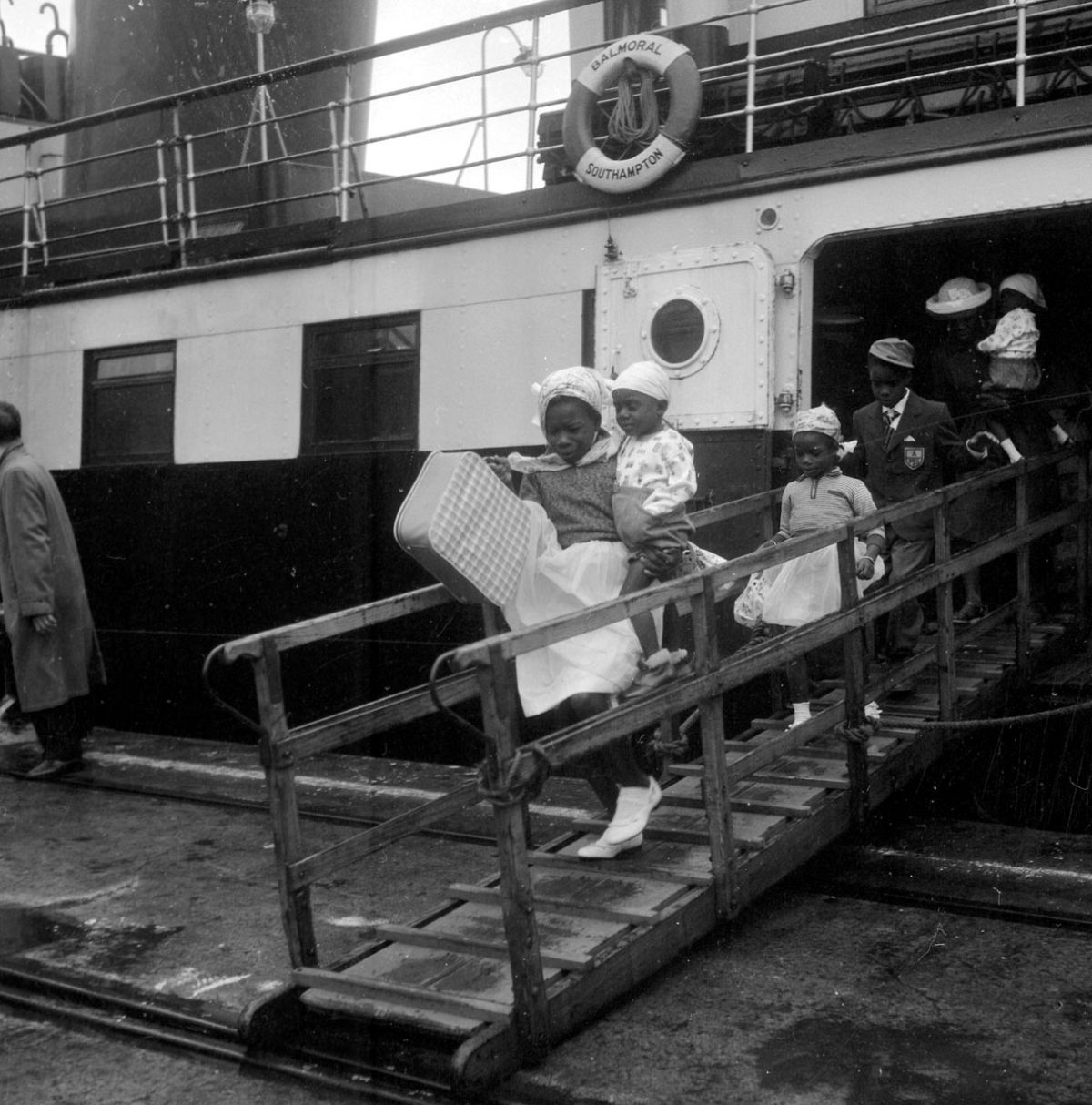 75 years on: Rare photographs chronicle the journey of the Windrush ...
