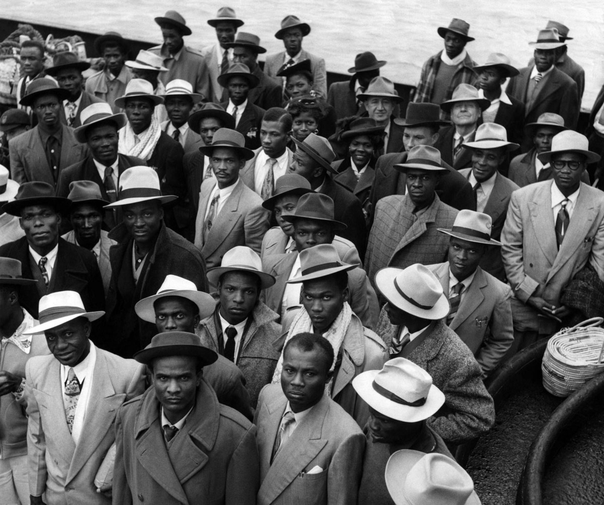 75 years on: Rare photographs chronicle the journey of the Windrush ...