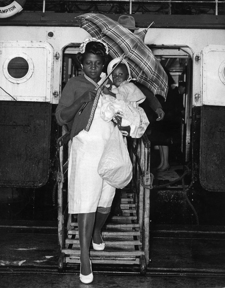 75 years on: Rare photographs chronicle the journey of the Windrush ...