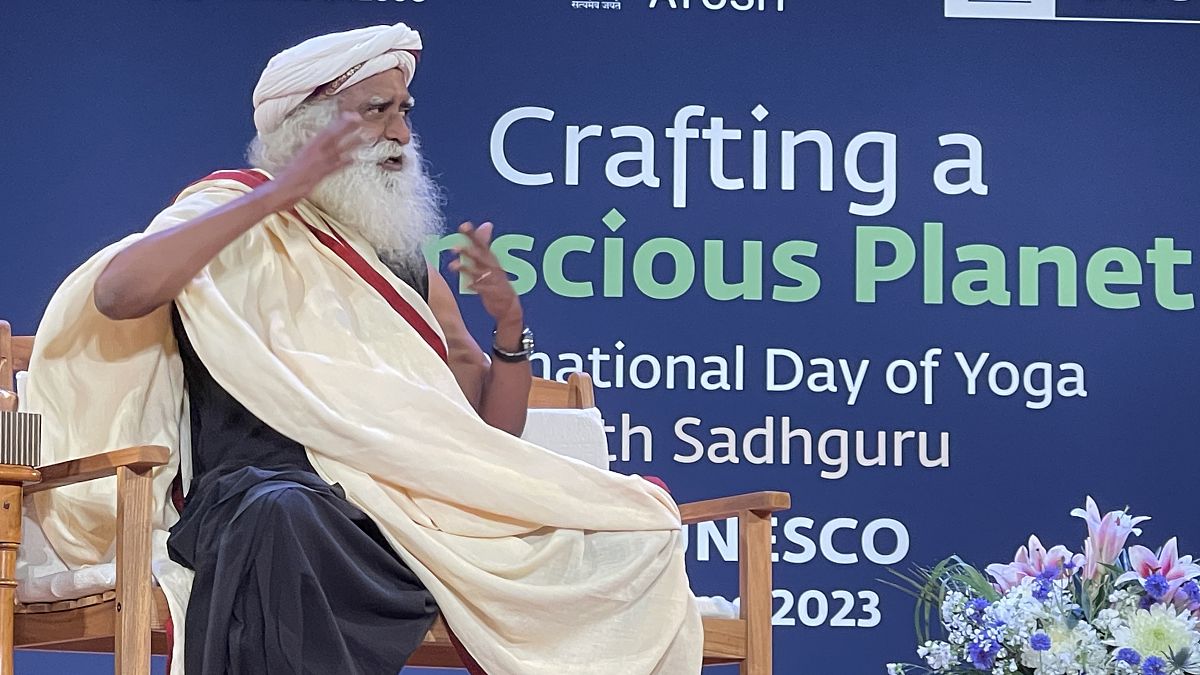 Renowned yogi Sadhguru inspires thousands at UNESCO on International ...