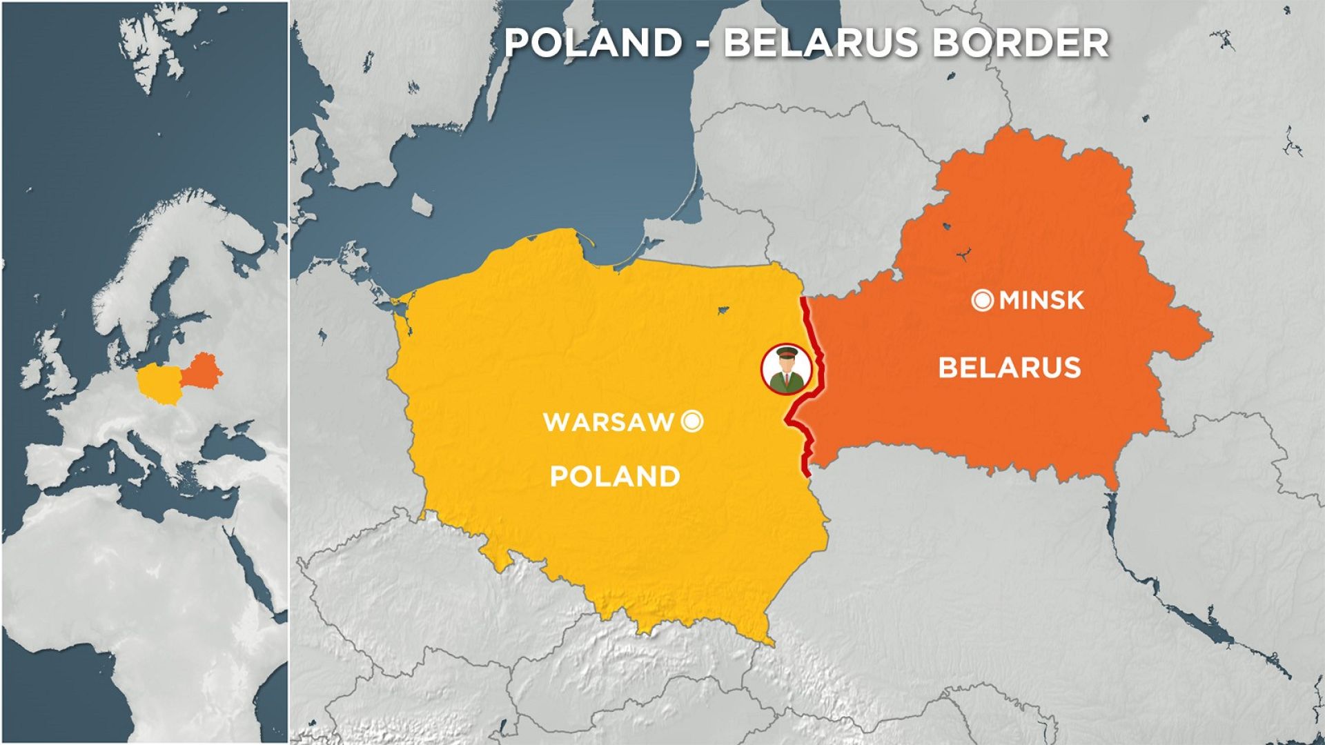 Hundreds of migrants fight for survival on the Polish-Belarusian border ...