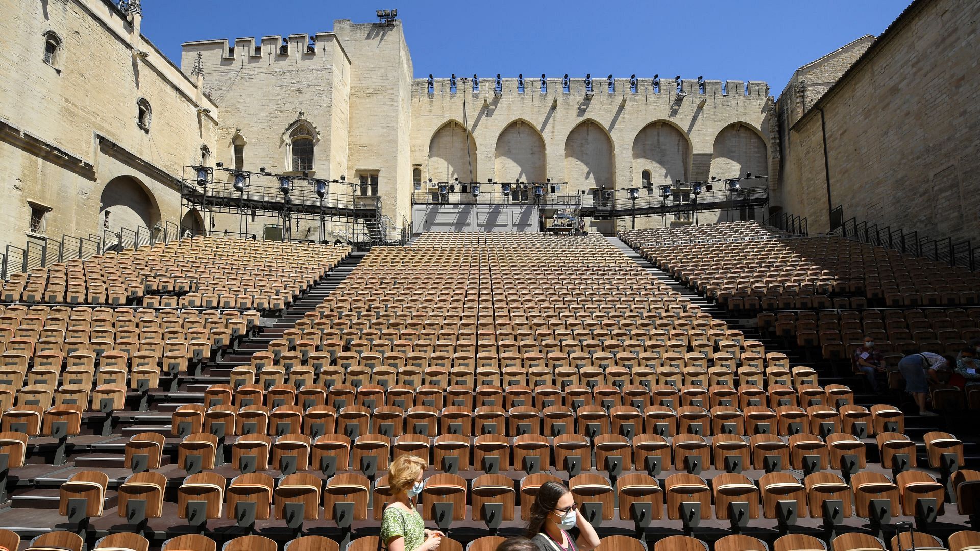 Festival d'Avignon brings theatre to a mediaeval castle in France ...