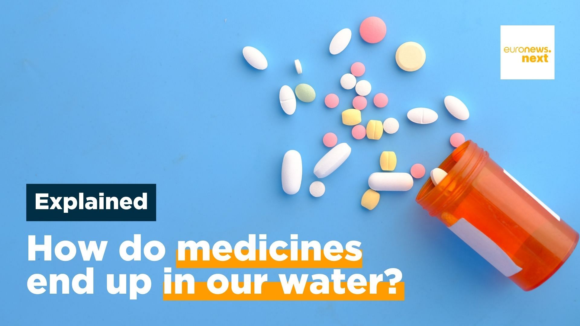 How do medicines end up in our water and can we stop it? | Euronews