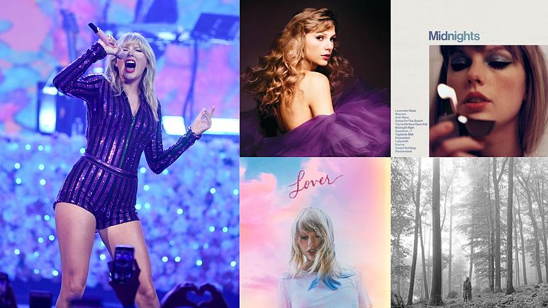 Taylor Swift désormais seule recordwoman du nombre d'albums au sommet ...