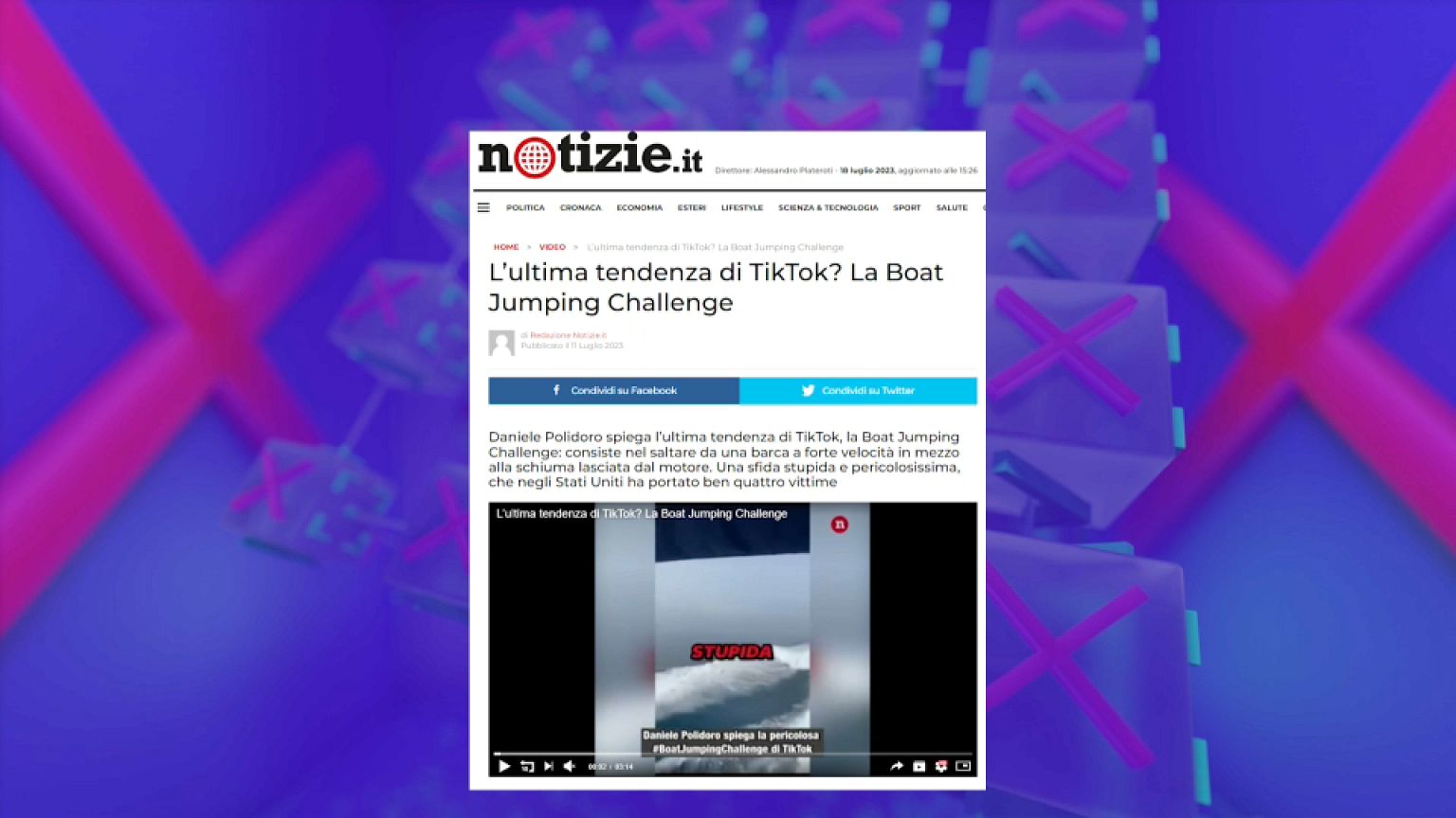 Faktencheck: Gab es wirklich Tote durch die "Boat Jumping Challenge ...