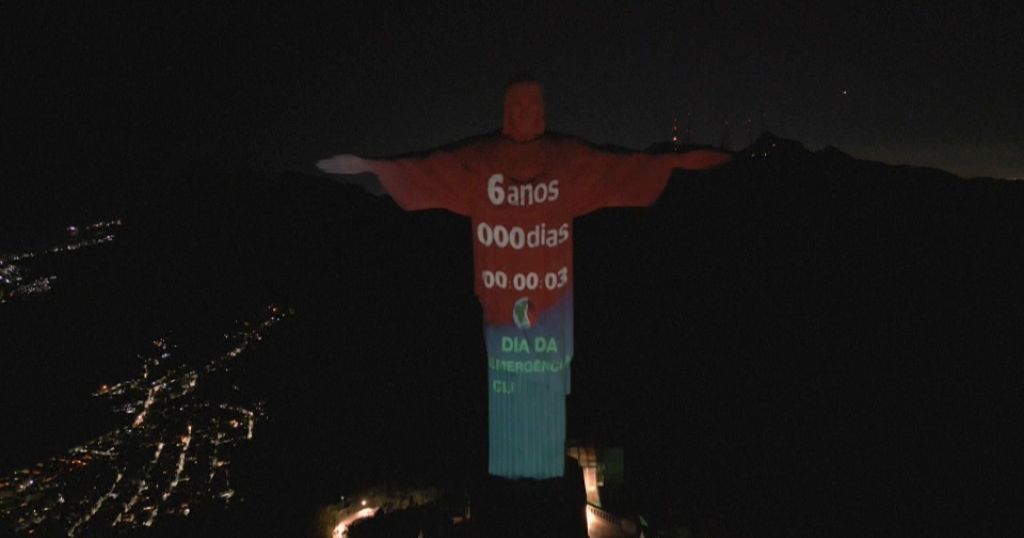Brazil's most iconic monument lit up by Climate Clock | Africanews