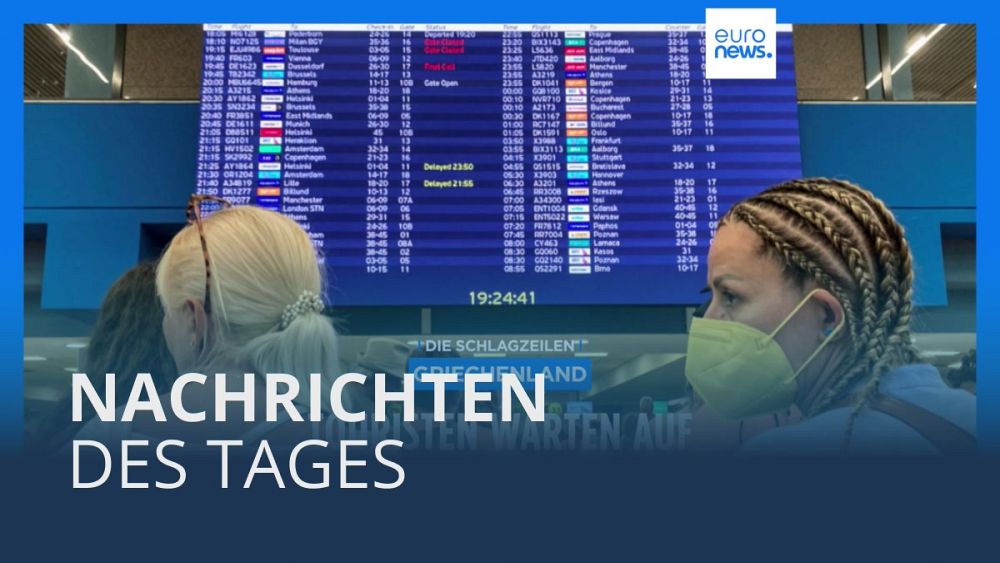 VIDEO : Nachrichten des Tages | 24. Juli - Mittagsausgabe | Euronews