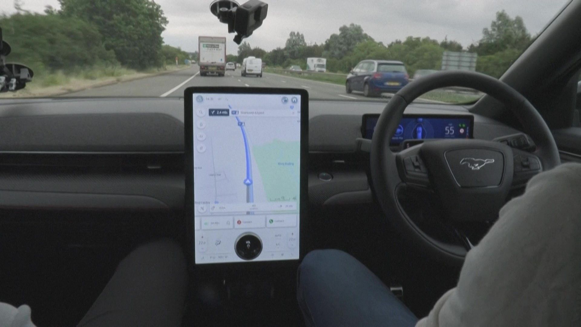 ‘Hands-off, eyes on’: Ford deploys 'hands-free' driving in cars on UK ...