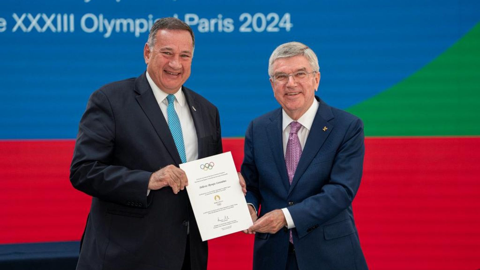 Παρίσι 2024: Παρέλαβε η Ελλάδα την πρόσκληση για τους Ολυμπιακούς ...
