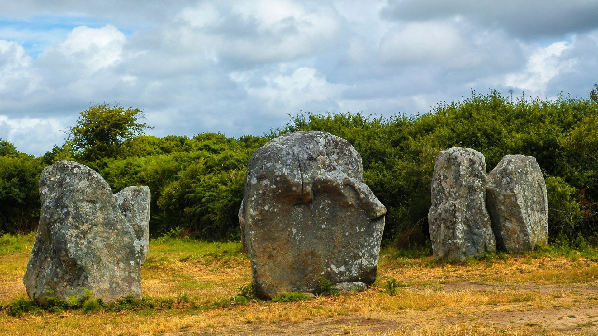 Video. 4000-year-old menhir statues at risk of erosion warn ...