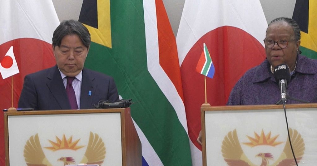 South Africa: Visit by the head of Japanese diplomacy | Africanews ...