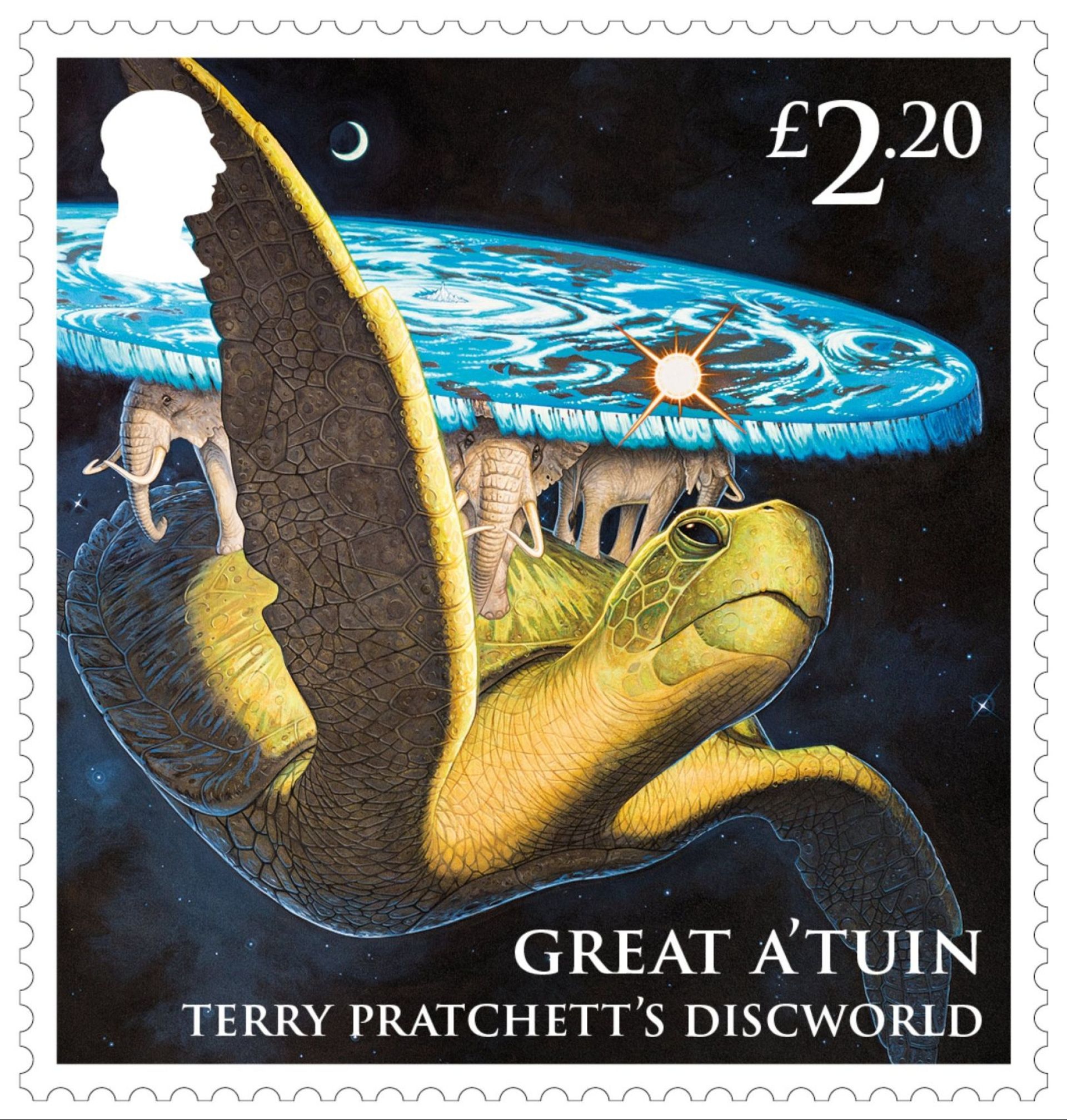 Royal Mail unveils new stamps to mark 40 years of Terry Pratchett’s ...