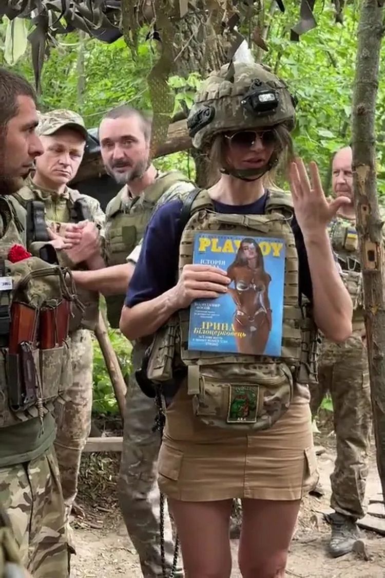 First Ukrainian Playboy since Russian invasion features assassination attempt survivor | Euronews