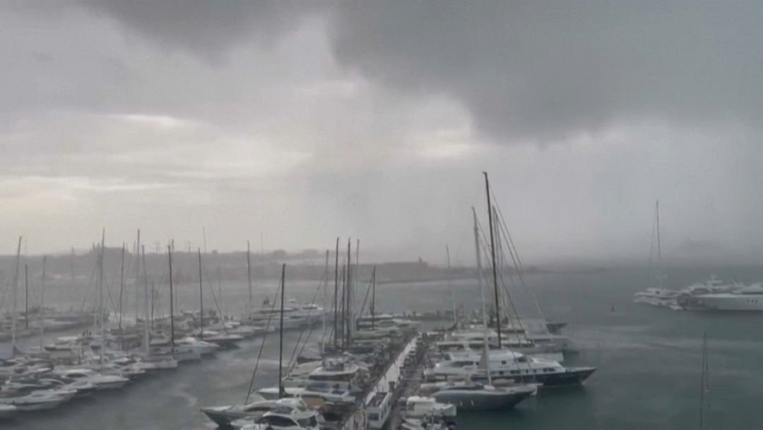 Heavy storms hit southern Europe causing huge disruptions | Euronews