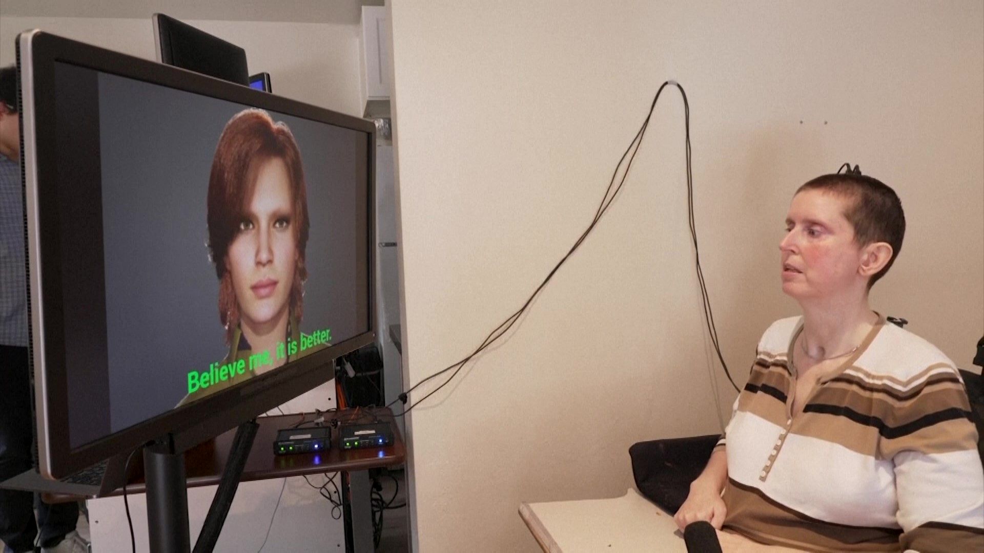 Watch these paralysed women speak with the help of AI and brain ...