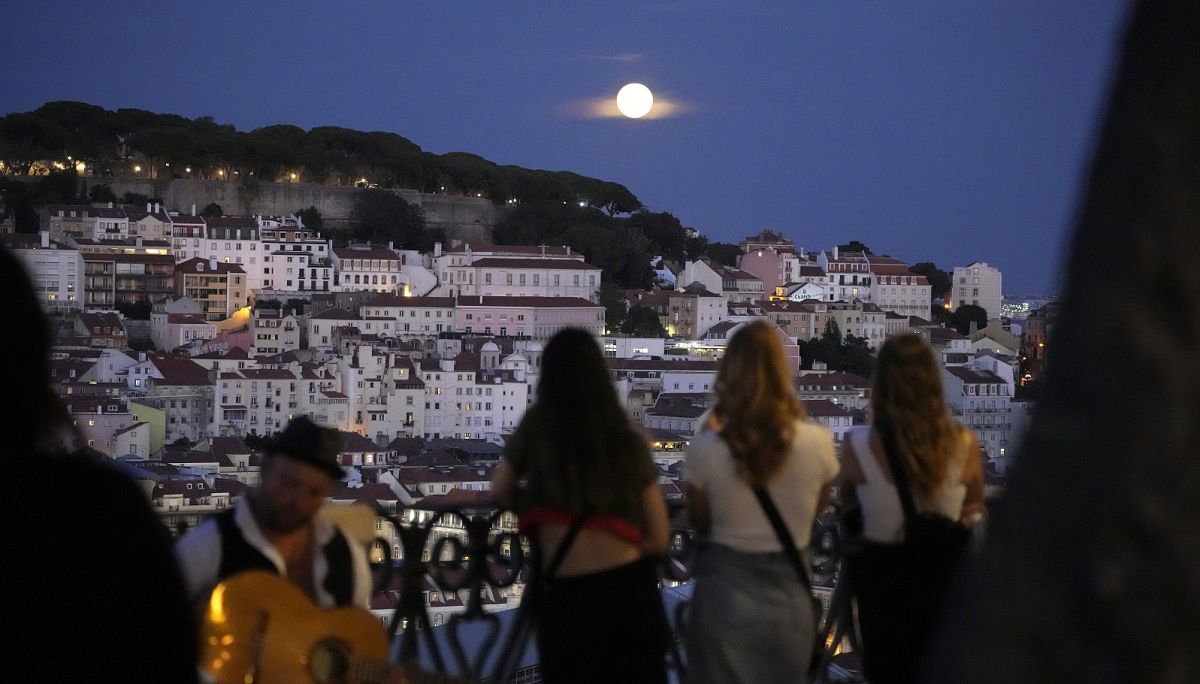 In pictures: Rare Super Blue Moon dazzles stargazers in the skies over ...