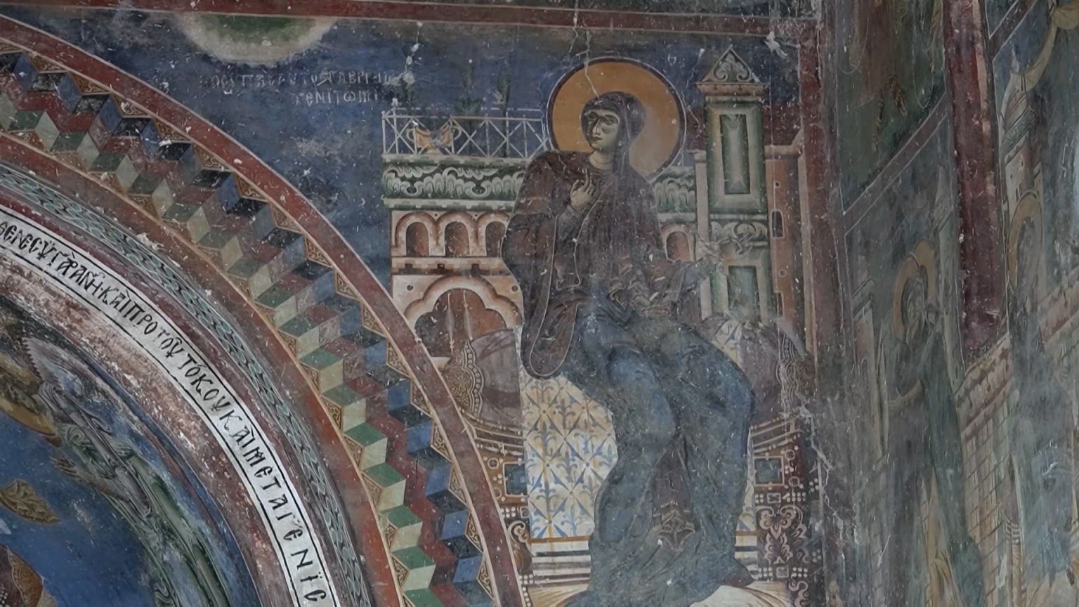 Macedónia do Norte e Grécia restauram frescos de igreja com mais de 800 ...