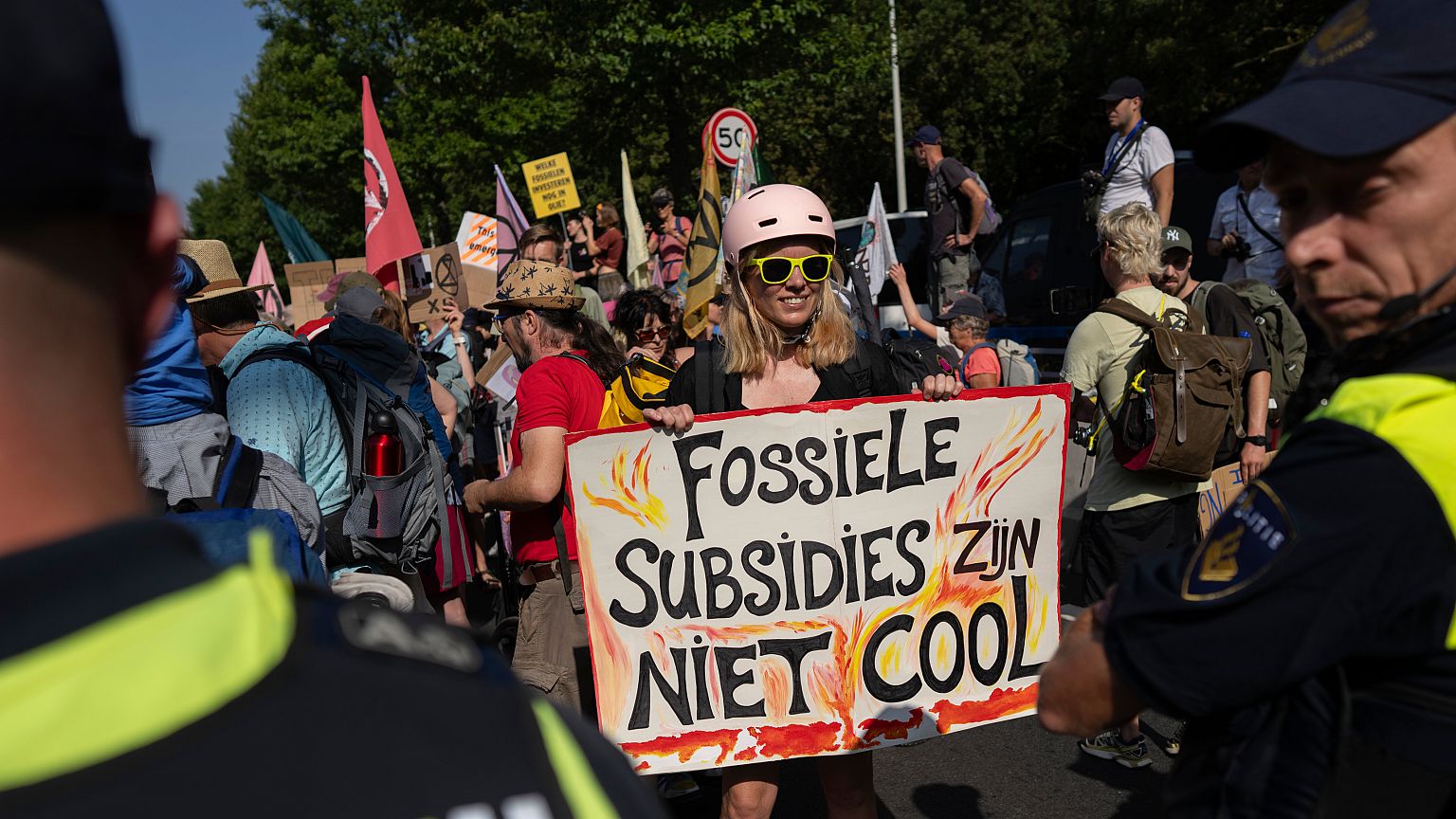 Thousands protest after Dutch government awards fossil fuel subsidies ...