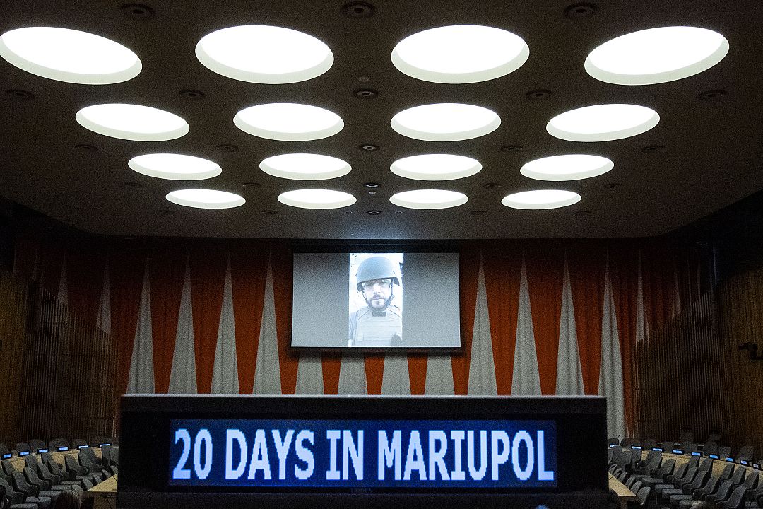 Le documentaire primé "20 jours à Marioupol" sur le siège russe de la ...