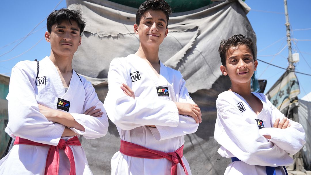 Meet the Taekwondo warriors rising from the dust and ashes of Syria ...