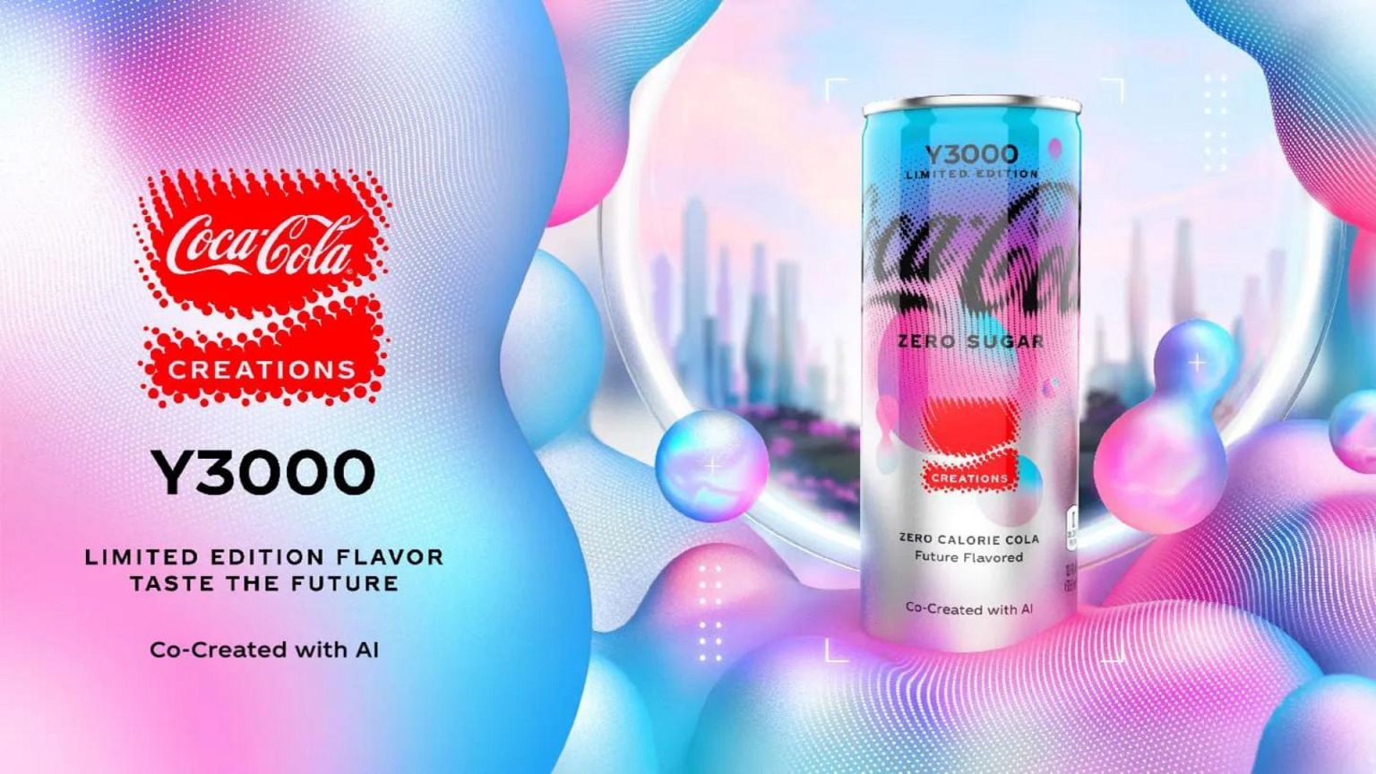 Future flavours: Coca-Cola launches its AI-designed drink for Y3K ...