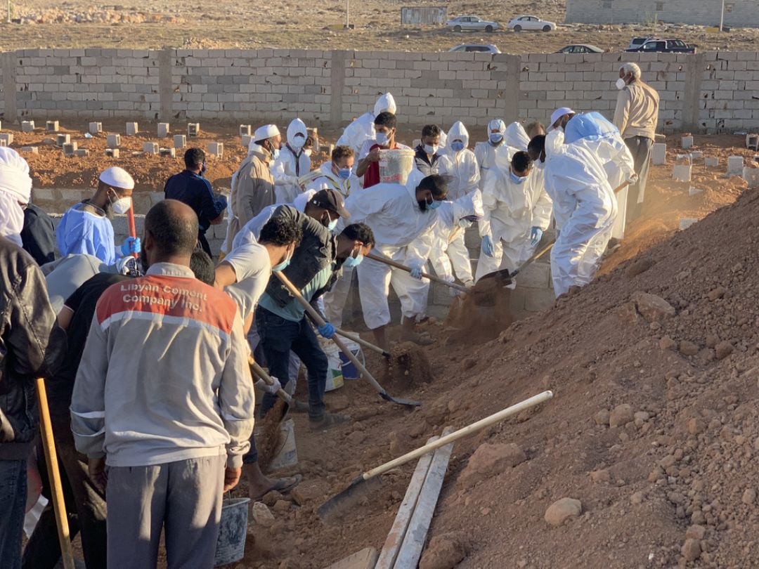 Libya'da sel felaketi: Maltalı kurtarma ekipleri, Derne sahilinde ...