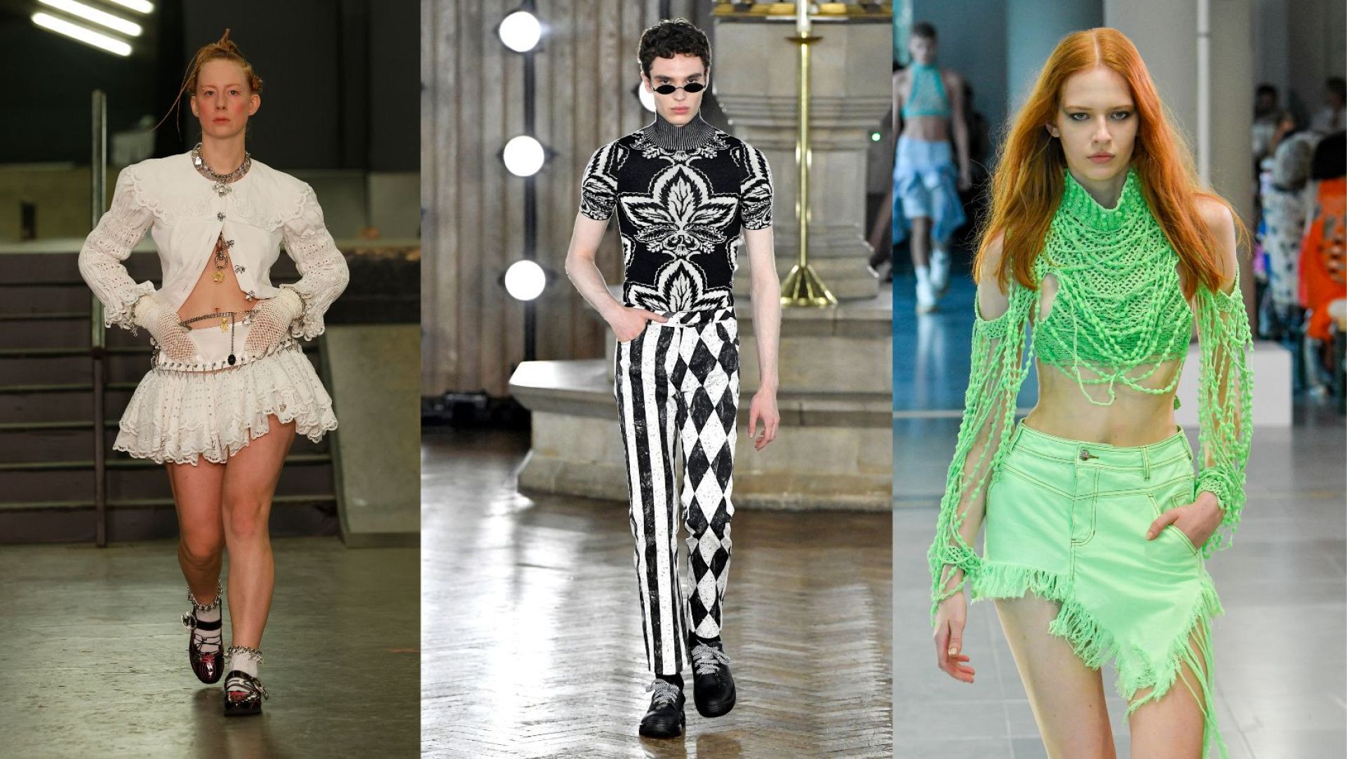 Cool Britannia: Fashion Week comes to London - and it's as edgy as ever ...