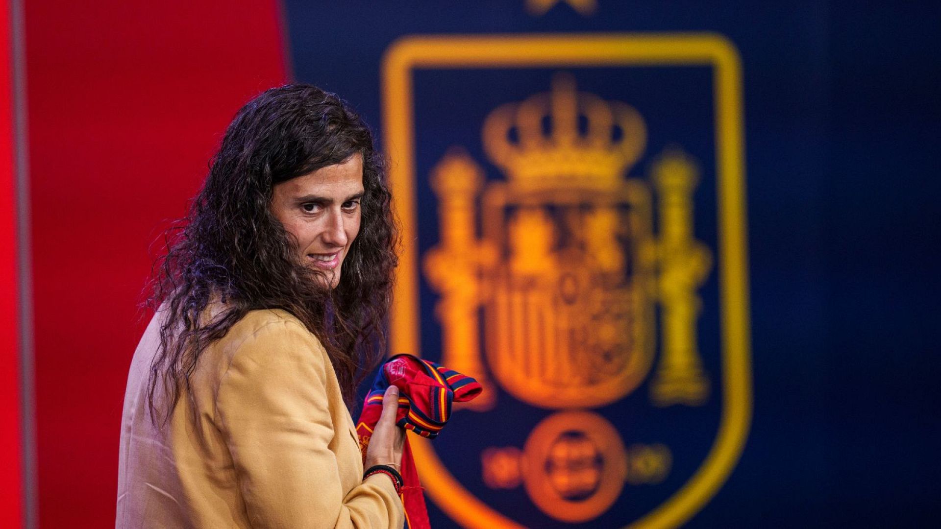 Some of Spain's striking female footballers turn up for international ...