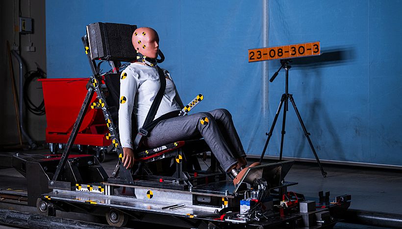 This is the first crash test dummy modelled on the female body. Will it ...