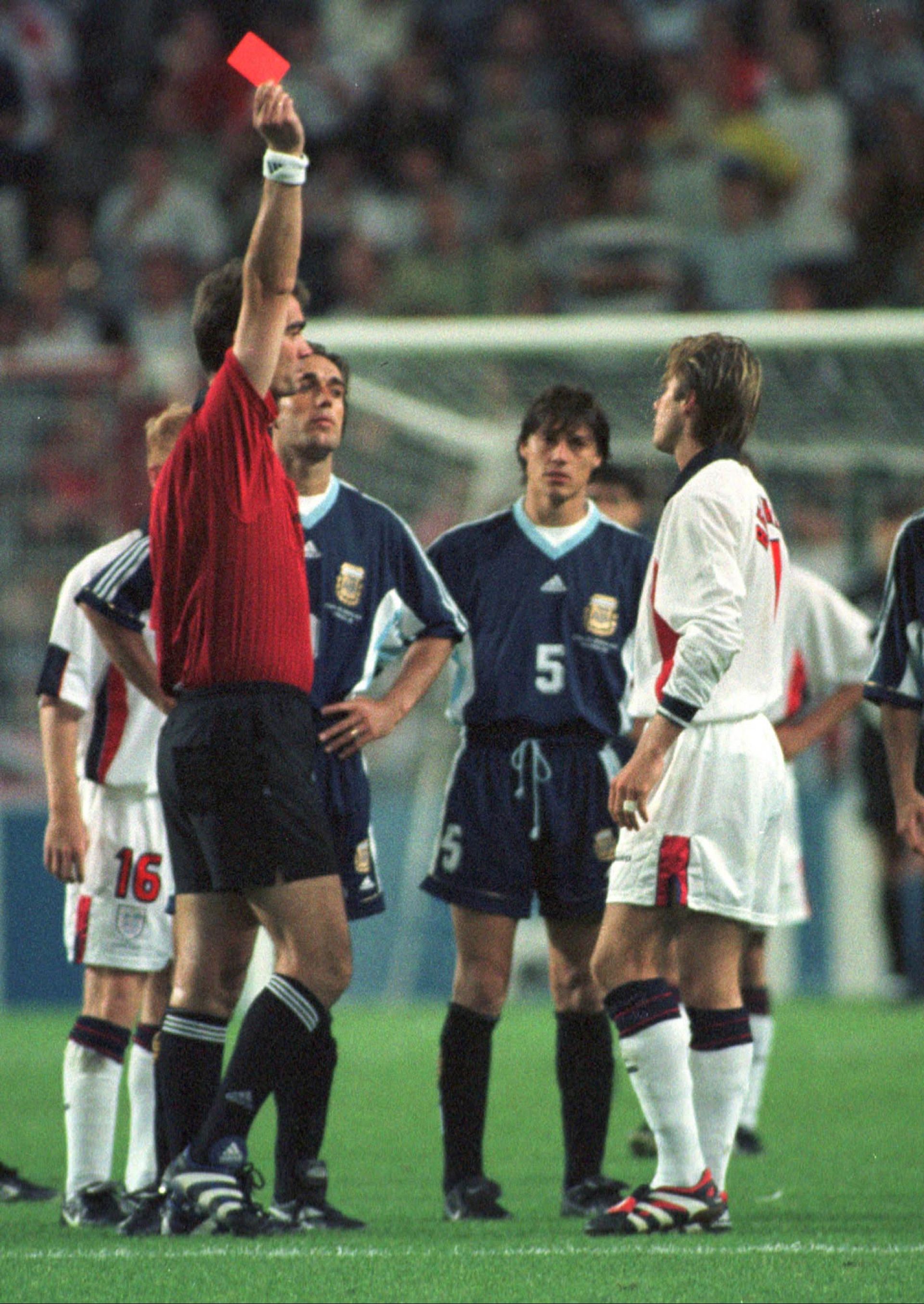 David Beckham reveals 'clinical depression' after World Cup red card in ...