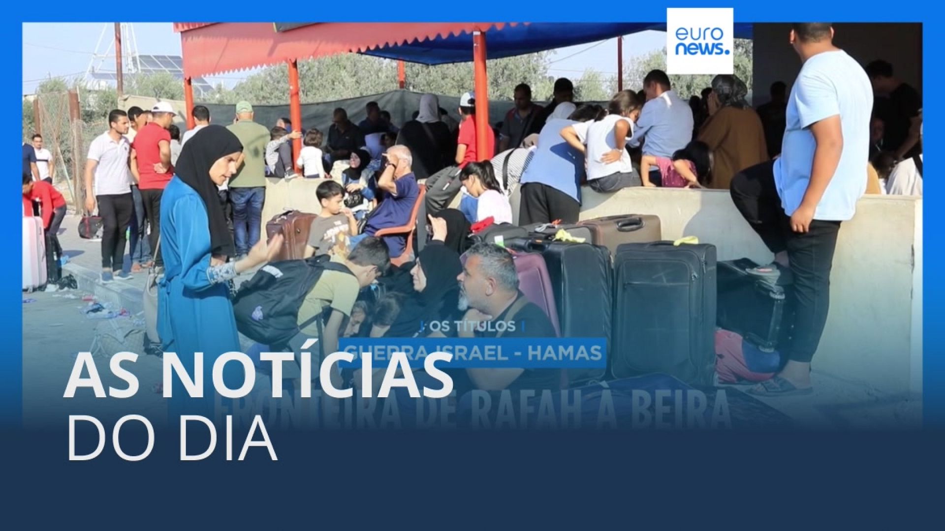 Vídeo. As notícias do dia | 16 Outubro 2023 - Manhã | Euronews