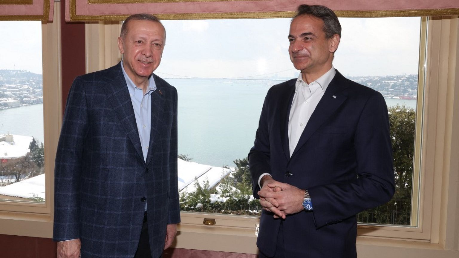 Τηλεφωνική επικοινωνία Μητσοτάκη - Ερντογάν για την κρίση στη Μέση ...