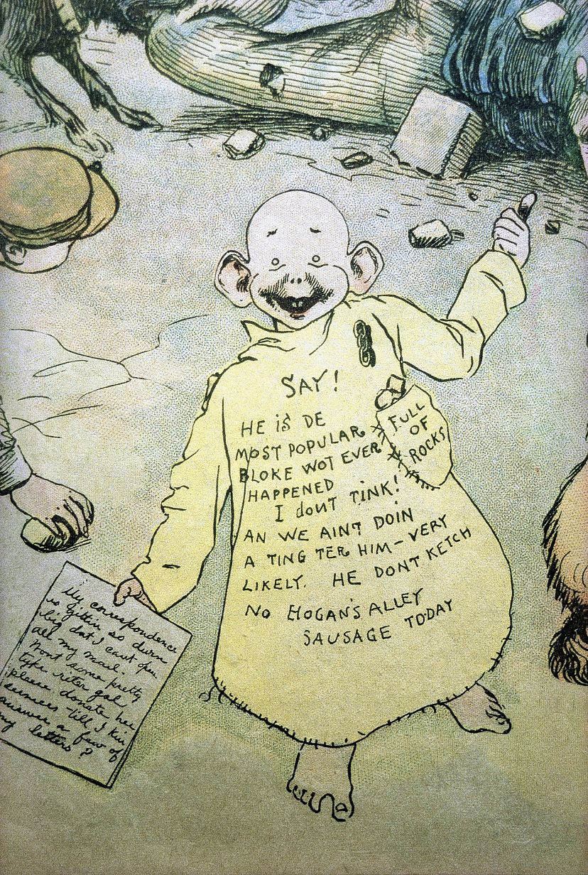 Culture Re-View: The day the US invented the newspaper comic strip ...