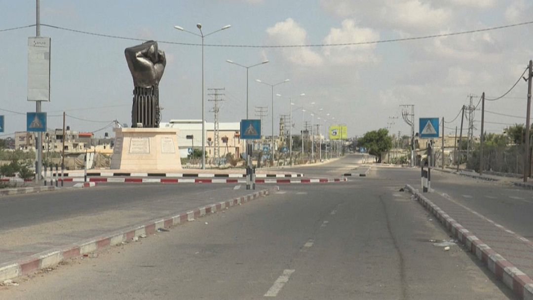 Video. WATCH: Deserted streets at the Rafah border crossing | Euronews