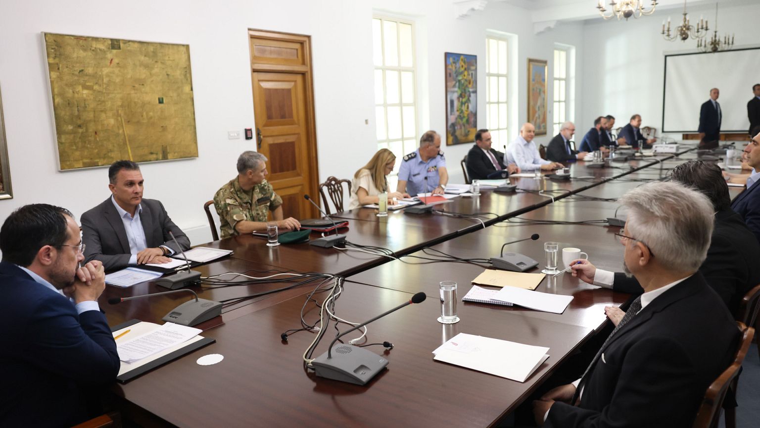 Την κρίση στην περιοχή και τον αντίκτυπο στην Κύπρο εξέτασε το ...