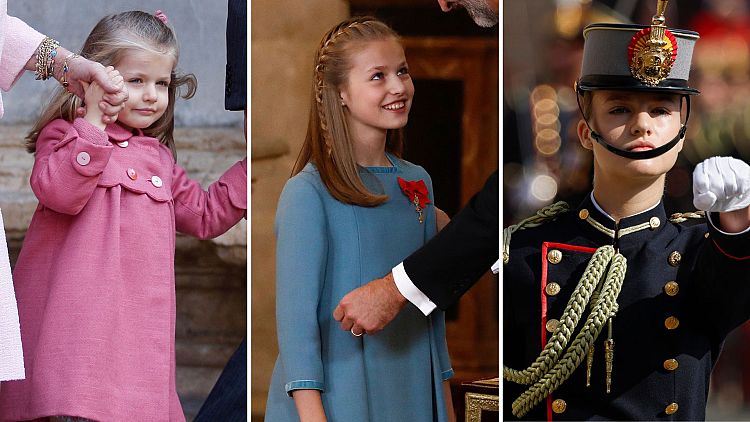 Princess Leonor, Spain's future Queen, turns 18: Her life in pictures ...