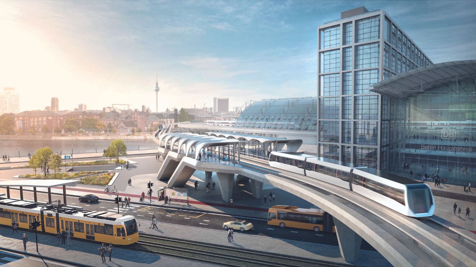 Berlin announces plans for a sustainable magnetic levitation train. How ...