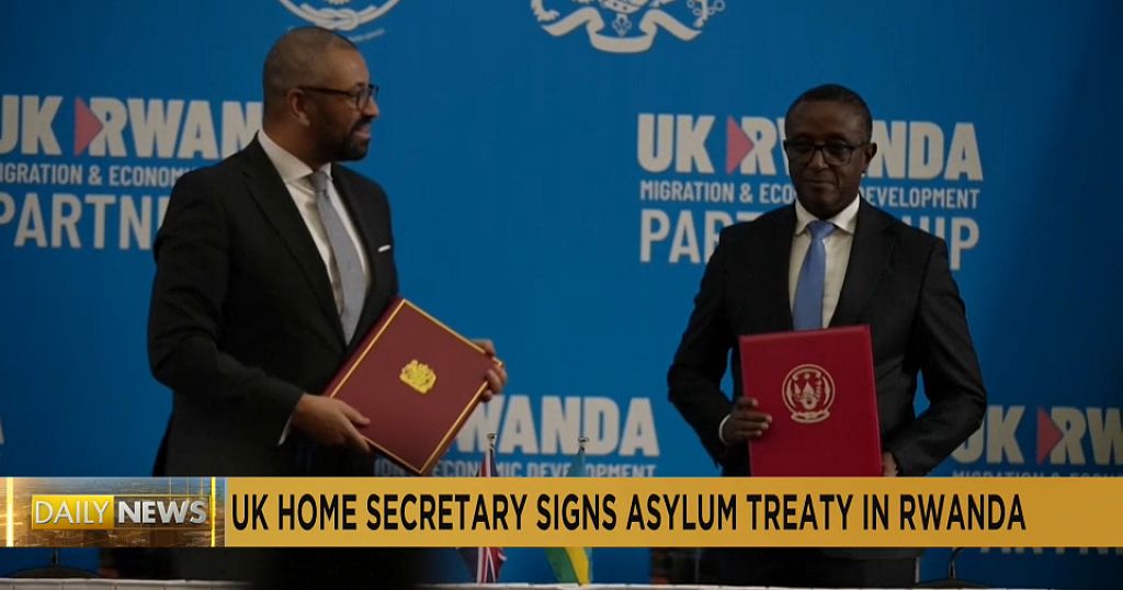 New treaty signed to send asylum seekers in the UK to Rwanda | Africanews