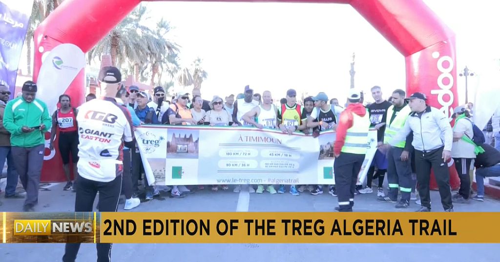 Over 140 runners take part in second edition of Treg Algeria trail ...