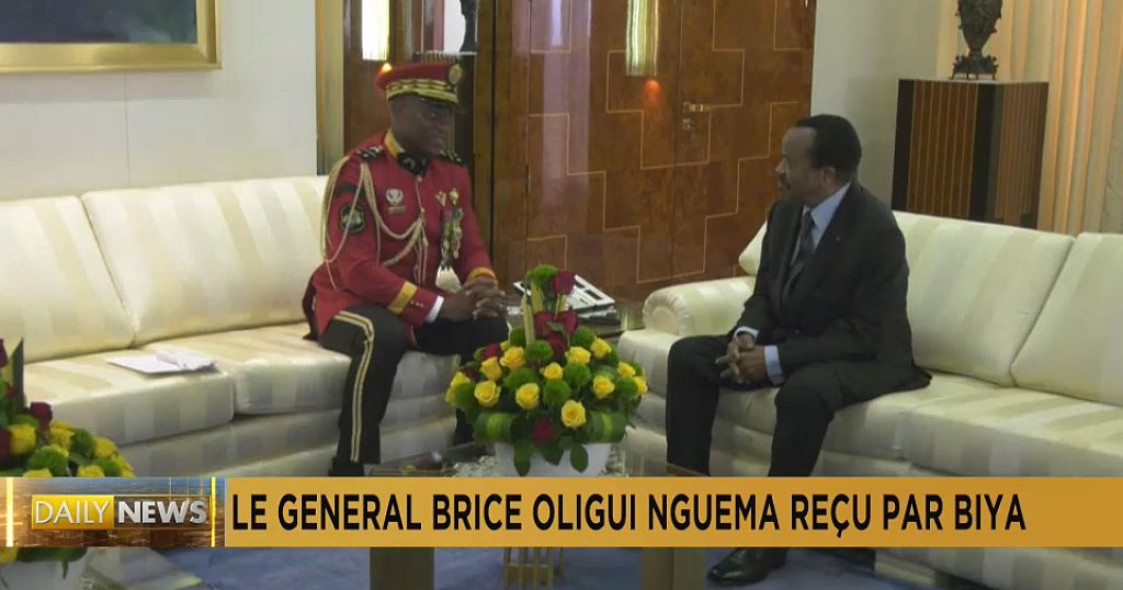 Cameroon: President Paul Biya receives Gabon's coup leader Oligui ...