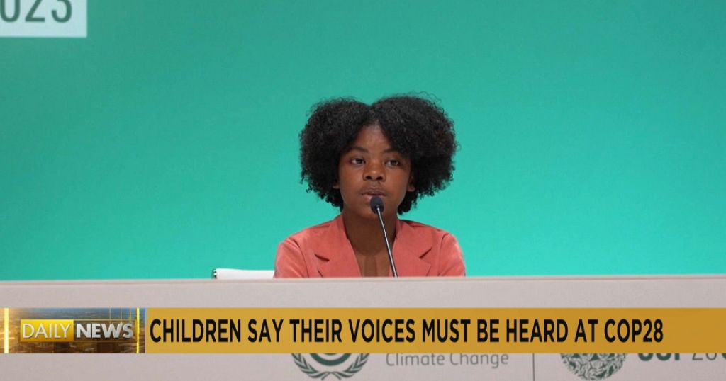COP28: "The future of children is in danger" | Africanews