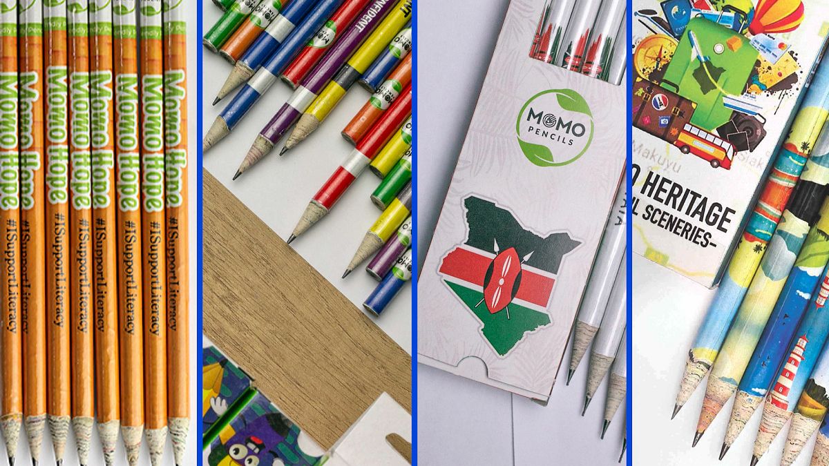 Meet the team crafting pencils out of recycled newspapers in Kenya ...