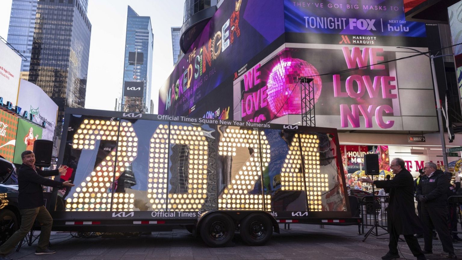 Silvester am Times Square in New York: Was wird 2024 anders? | Euronews