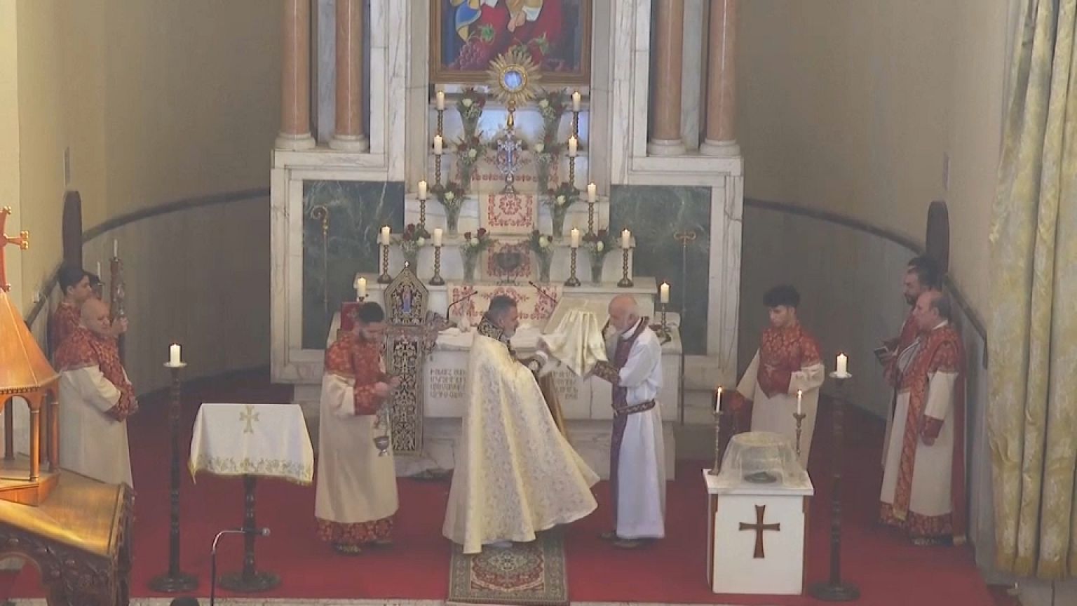 Gaza-Krieg überschattet orthodoxe Weihnachten im Heiligen Land | Euronews