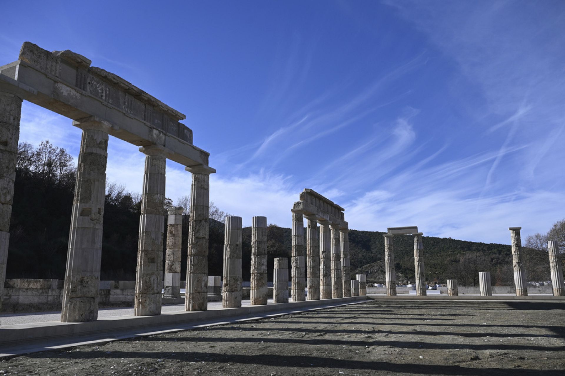 Take a look inside the newly reopened Ancient Greek palace where ...