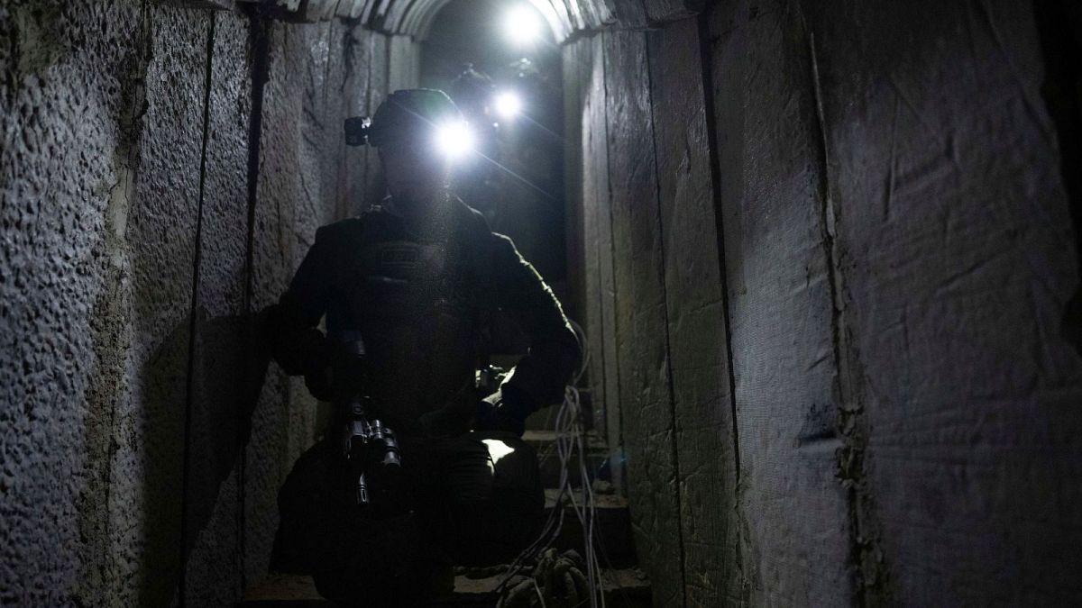 Israel says it found hostage traces in Hamas tunnel, fighting rages in ...